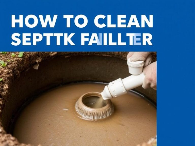How to Clean a Septic Tank Filter: Step-by-Step Maintenance Guide