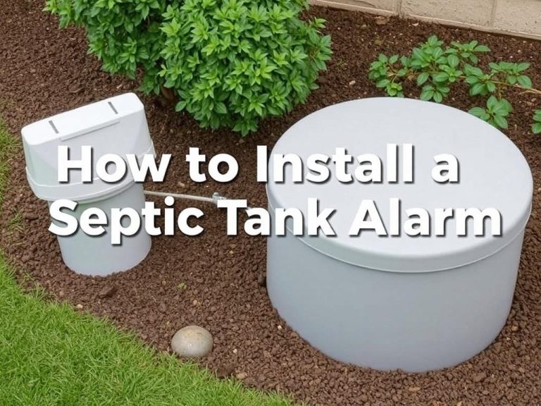 How to Install a Septic Tank Alarm: Step-by-Step Guide