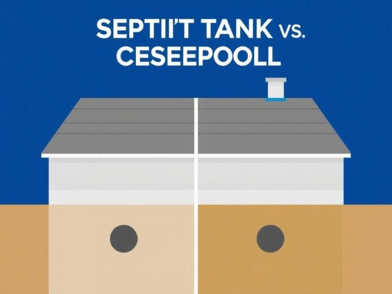 Septic Tank vs Cesspool: Understanding the Key Differences Explained